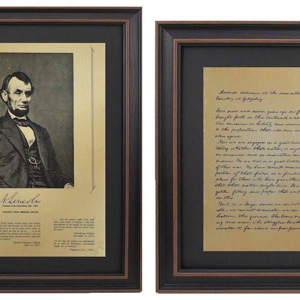 Gettysburg Address - Etsy