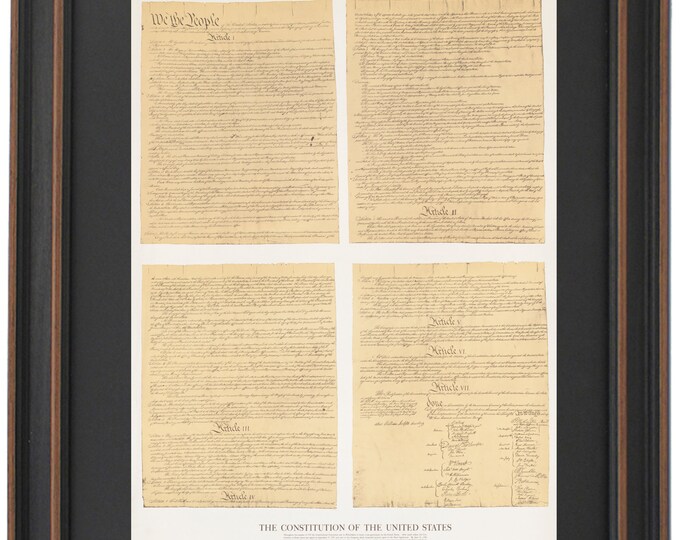 US Constitution, 1st Page, Constitution Print, Constitution Art ...