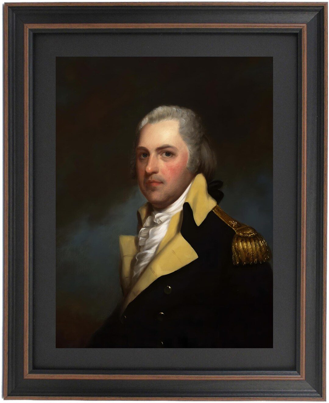 Portrait of General Henry Lee by Charles Bird King, Handmade in USA - Etsy