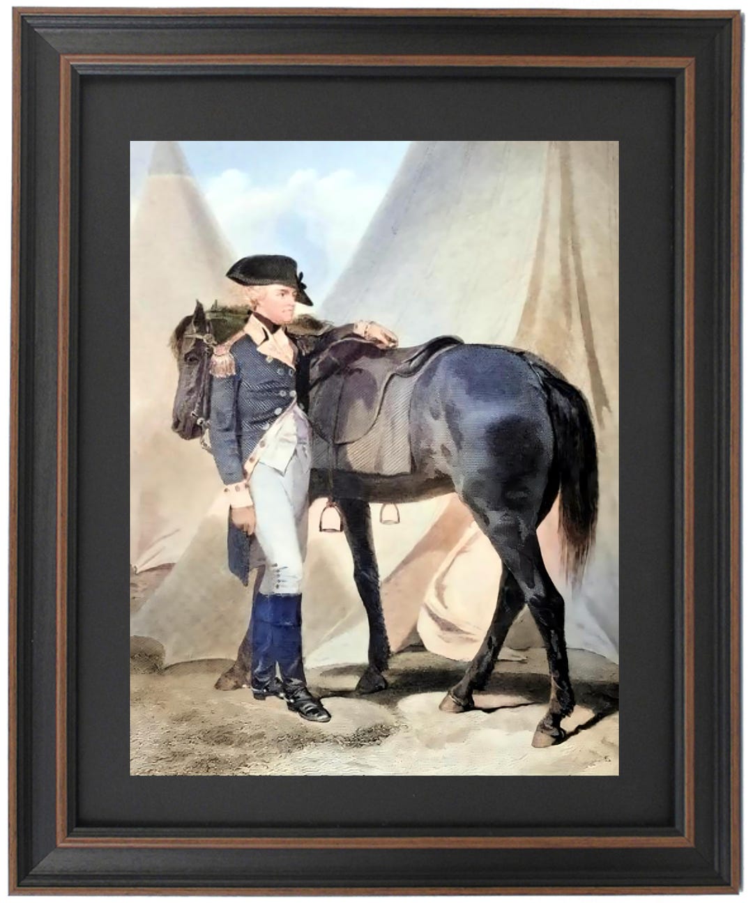 Anthony Wayne by Alonzo Chappel. Standard or Poster Size. Handmade in ...