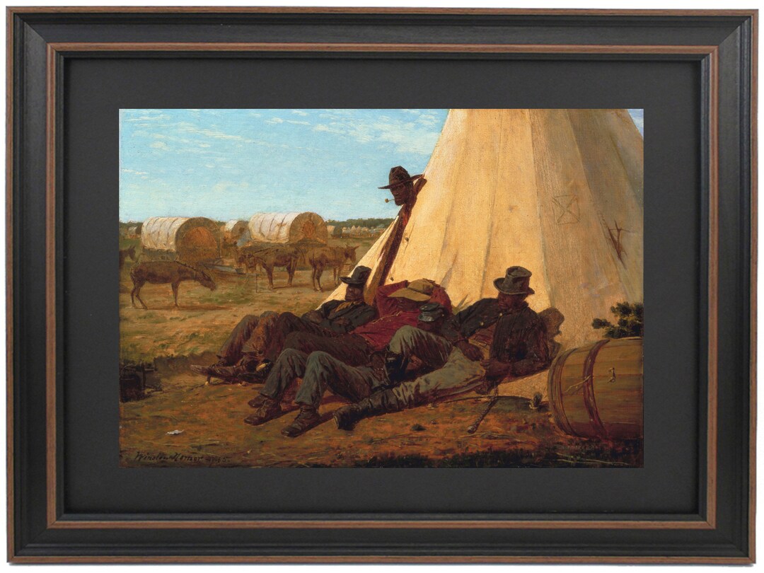Framed the Bright Side by Winslow Homer. Standard or Poster Size ...