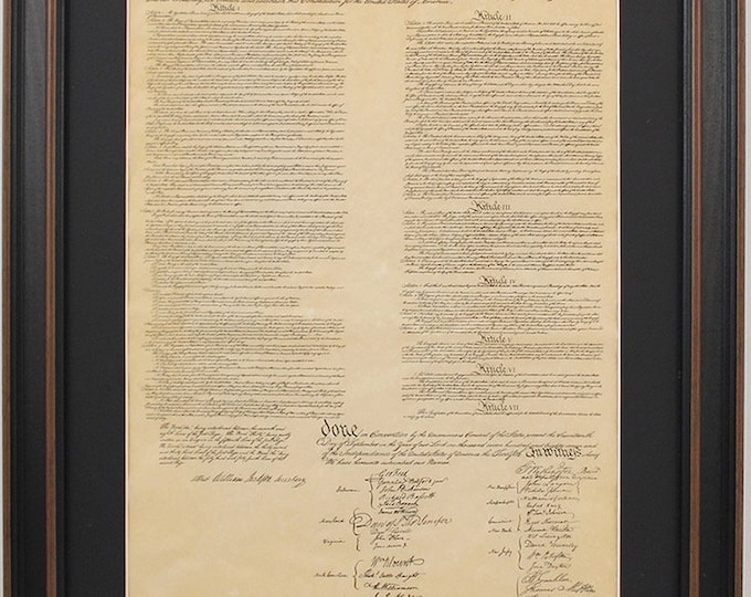 Signing of the Constitution of the United States by Howard Christy ...