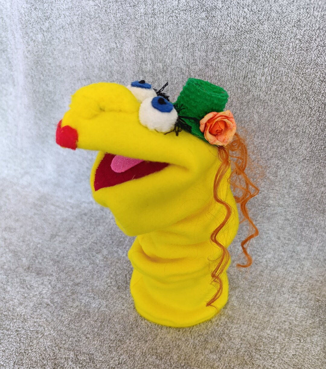 Hand Puppet Ventriloquist Puppet for Performance Educational Children's ...