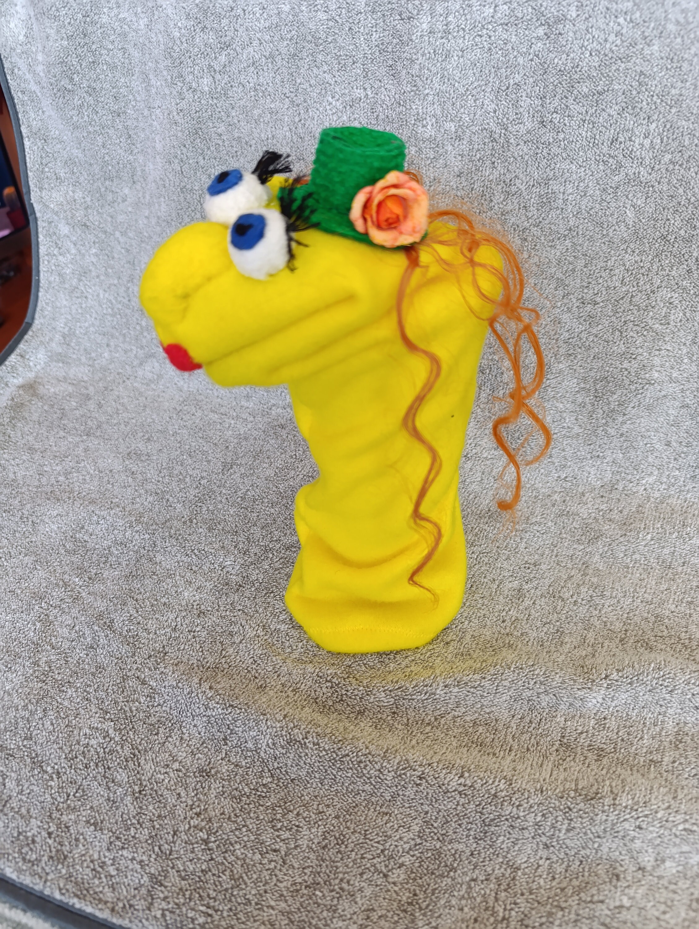 Hand Puppet Ventriloquist Puppet for Performance Educational Children's ...