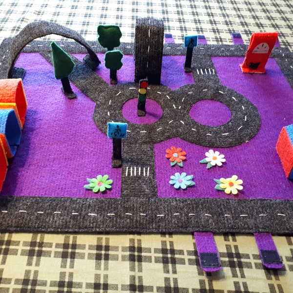 Felt Playmat - Etsy