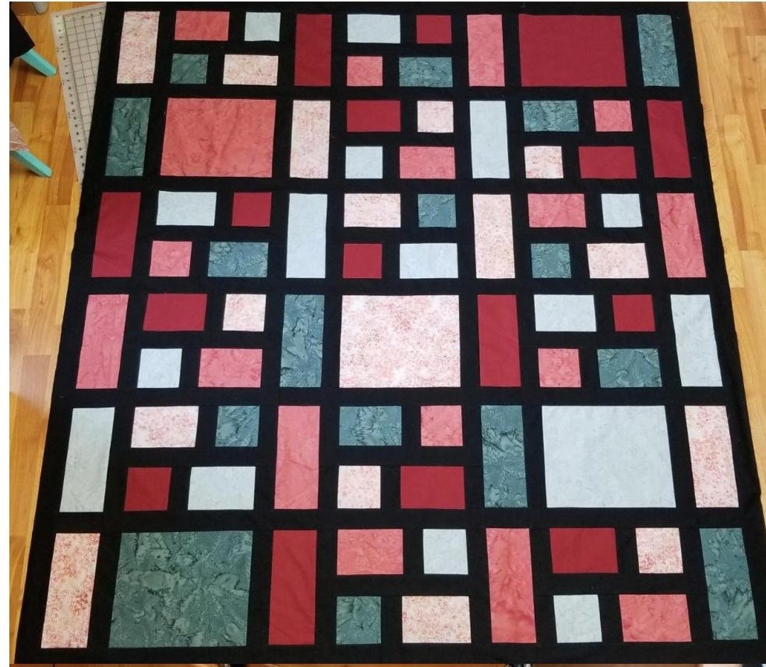 Stone Pathway Full Size Beginner Quilt Pattern - Etsy