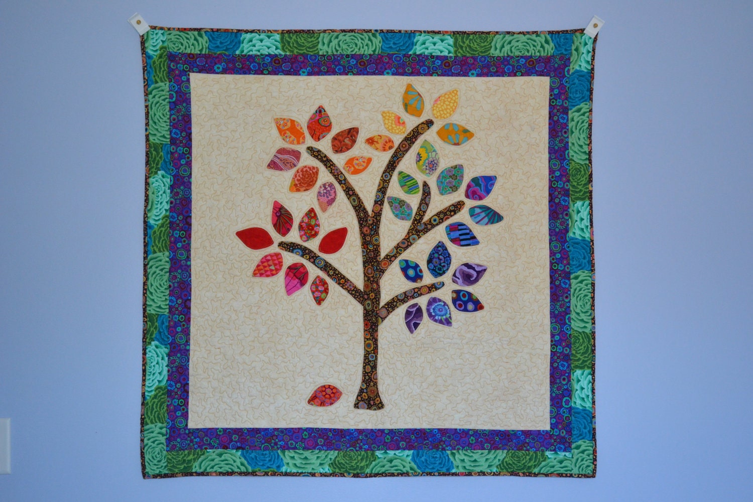 Happee Tree Quilt Pattern PDF- Applique the Easy Way- PDF - Etsy