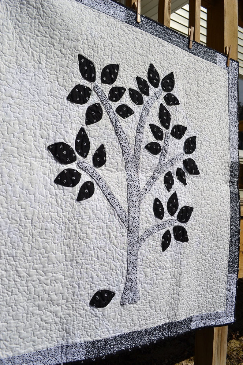 Happee Tree Quilt Pattern PDF- Applique the Easy Way- PDF - Etsy