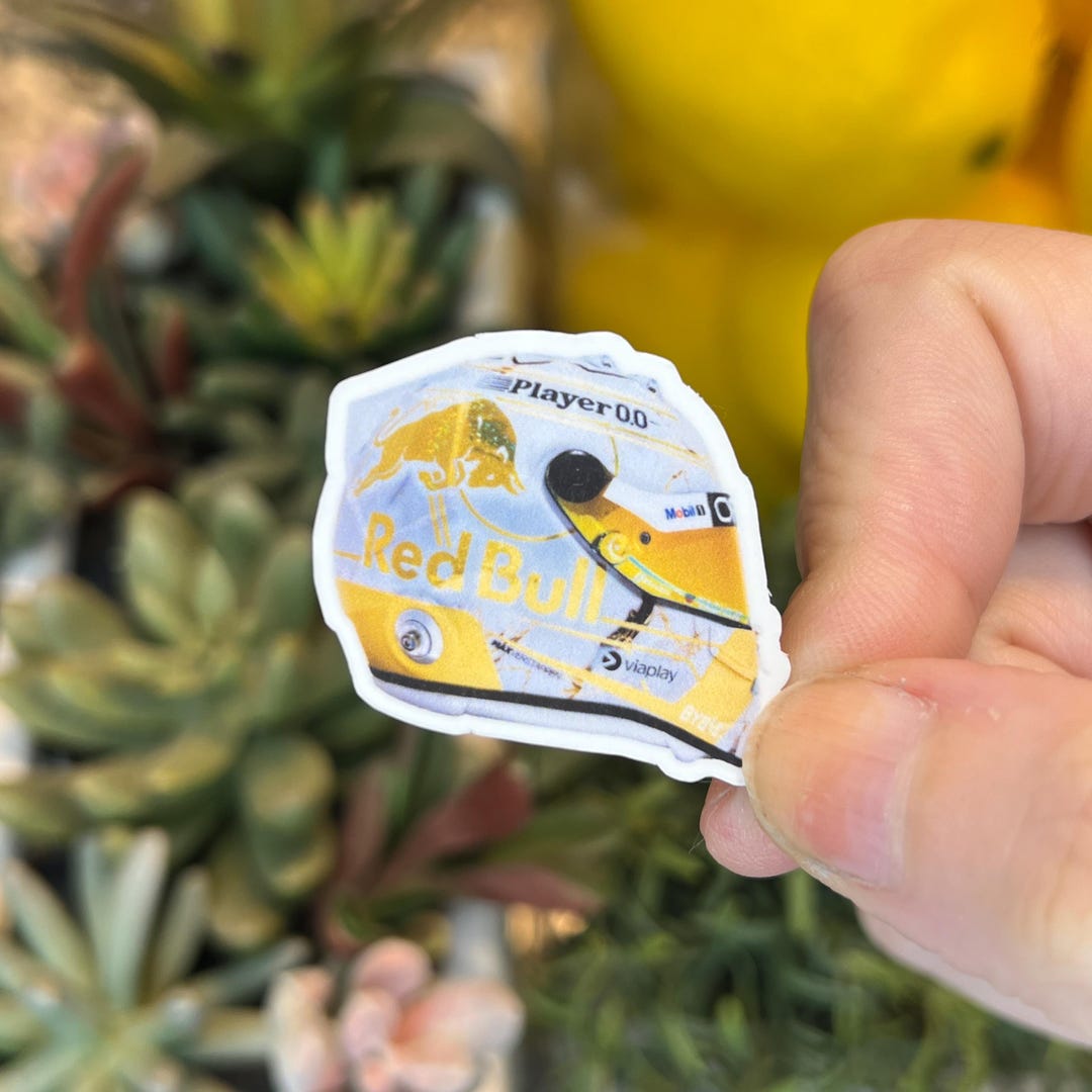 M4X | Max Verstappen | F1 Sticker | Red Bull F1 Team - Etsy