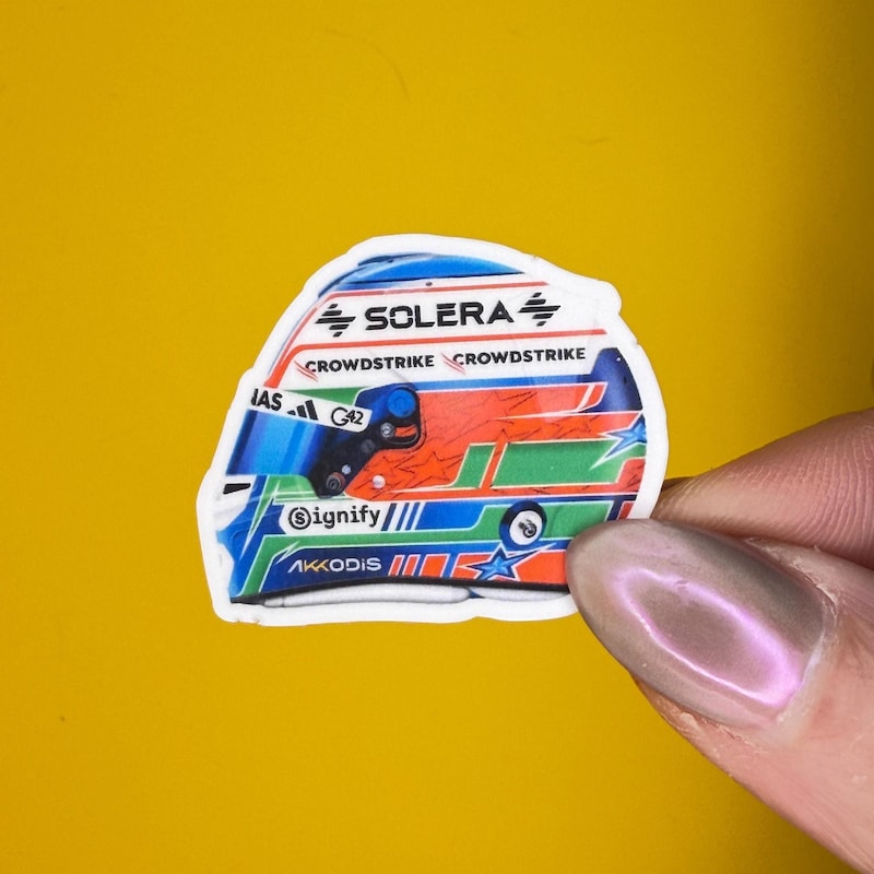Mercedes Helmet Stickers - Etsy