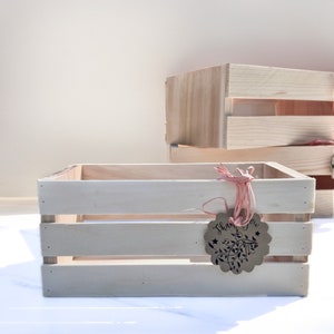 10 Small Wood Crates Wood Crate, Cedar, Wooden Crate Gifts, Rustic Wood ...