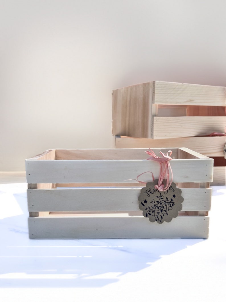 10 Small Wood Crates Wood Crate, Cedar, Wooden Crate Gifts, Rustic Wood ...