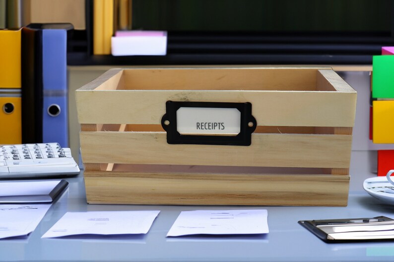 Organizing Storage Wood Crate Farm House Decor Storage and Display Box ...