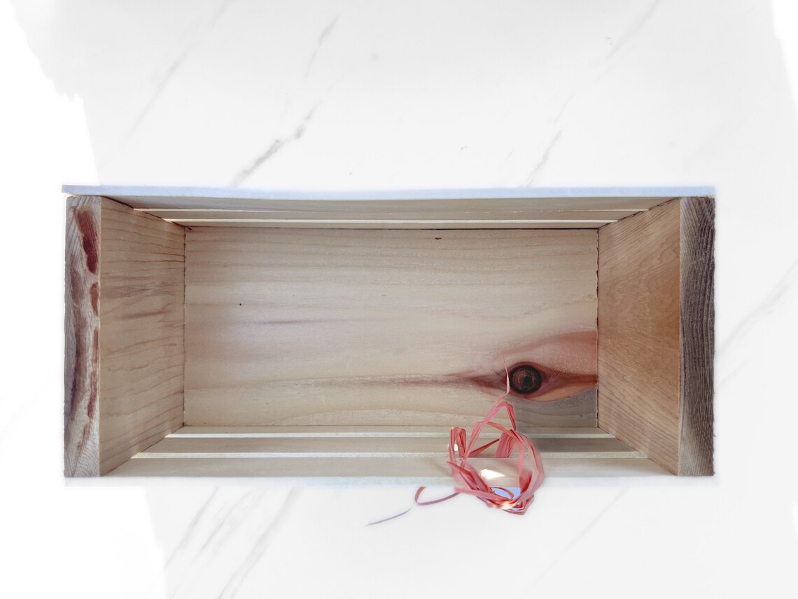 10 Small Wood Crates Wood Crate, Cedar, Wooden Crate Gifts, Rustic Wood ...