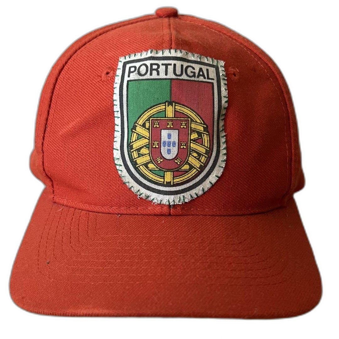 OOAK Deadstock 1980s Vintage Adjustable Portugal Flag Baseball Trucker ...