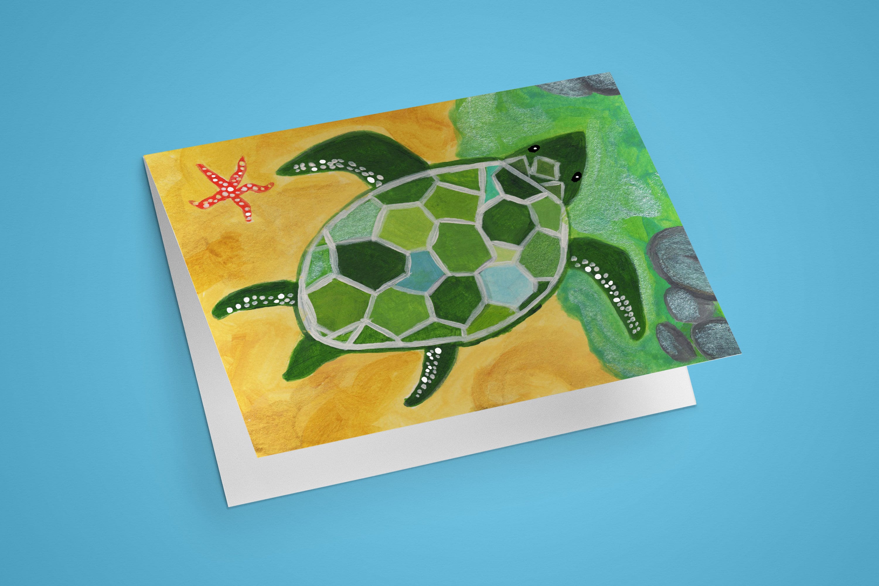 Sea Turtle Cards - Etsy