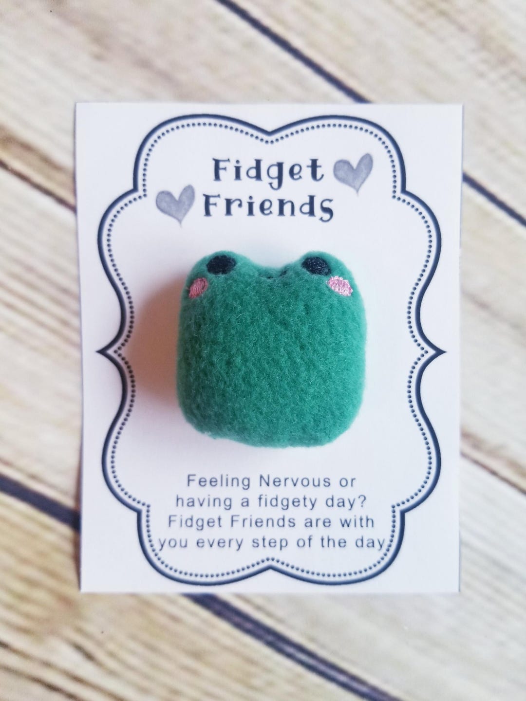 Frog Fidget Friend, Toad Stress Ball, Pocket Hug, Anxiety Buddy, Worry ...