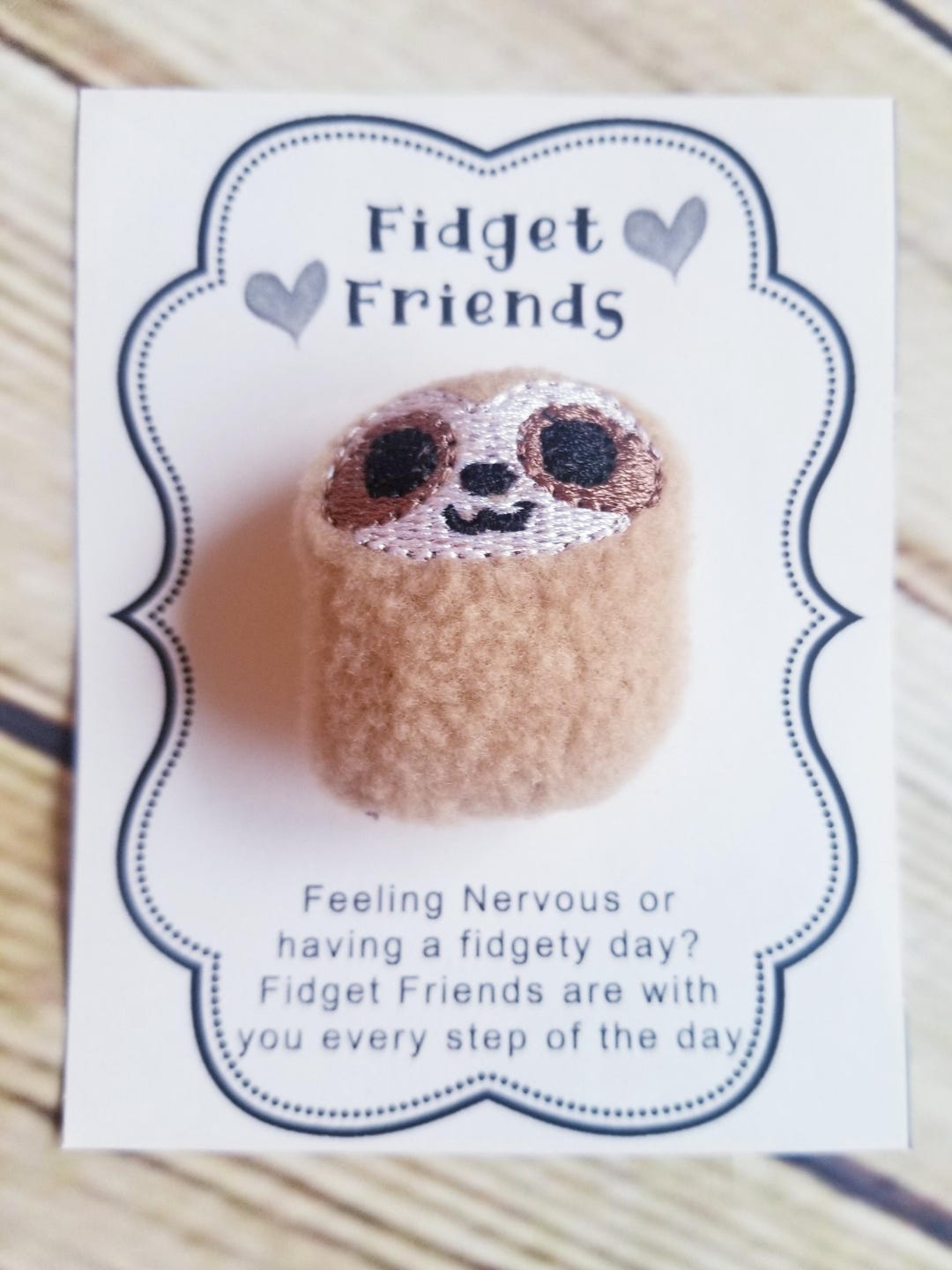 Sloth Fidget Friend, Stress Ball, Pocket Hug, Anxiety Buddy, Worry Pal ...