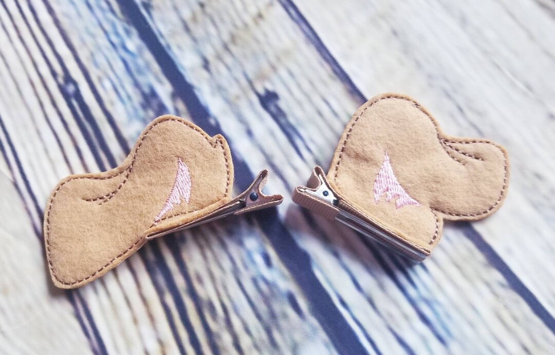 Beige Puppy Ears, Tan Dog Ear Clips, Doggy, Halloween Costume, Dress Up ...