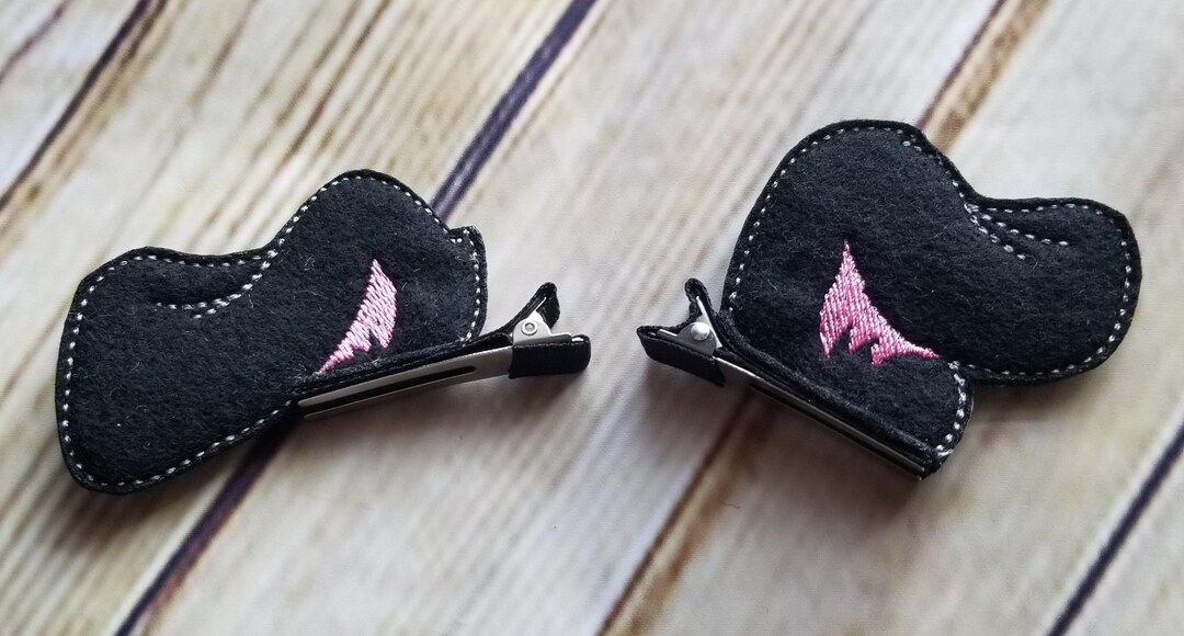 Black Puppy Ears, Dog Ear Clips, Doggy Headband, Cosplay, Halloween ...