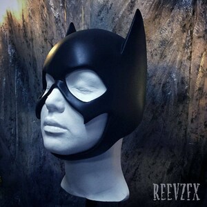Batgirl Rubber Cowl Mask Prop Costume Cosplay - Etsy