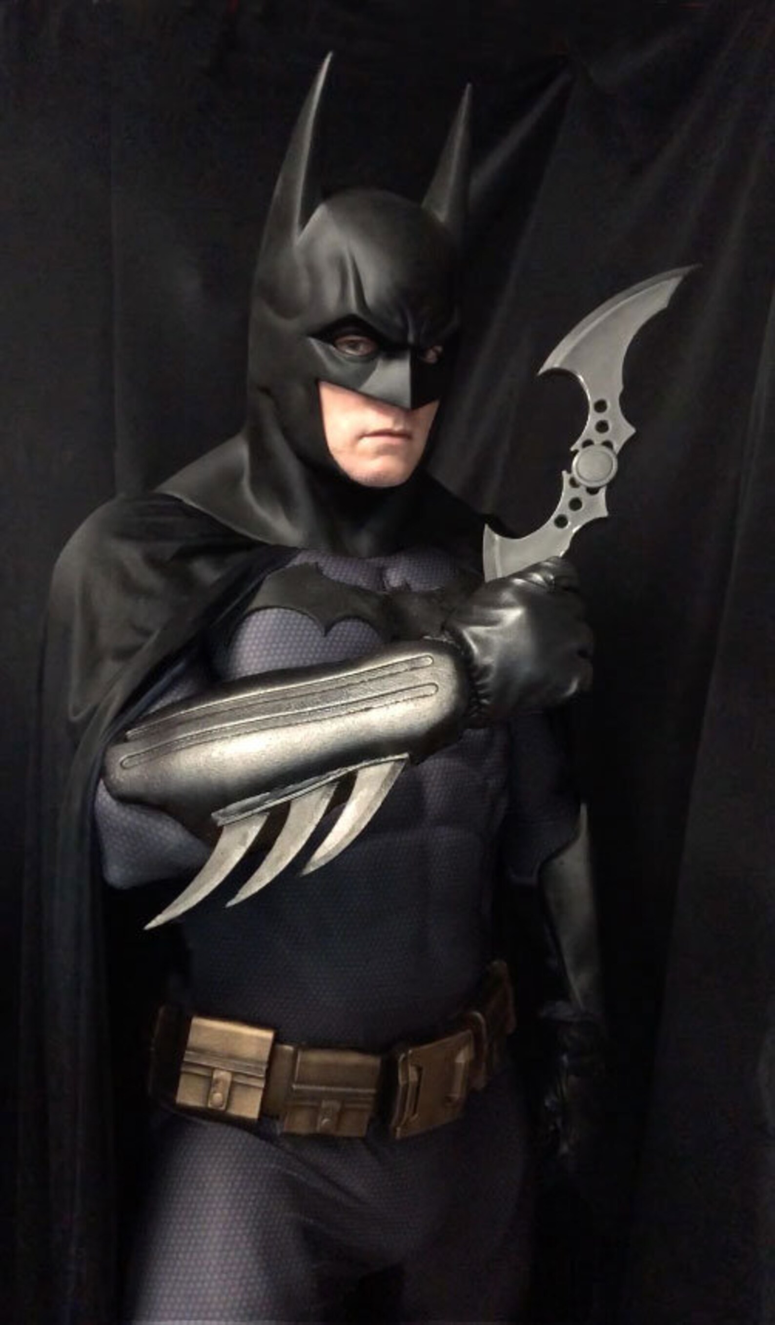 Arkham Style Superhero Cowl - Etsy