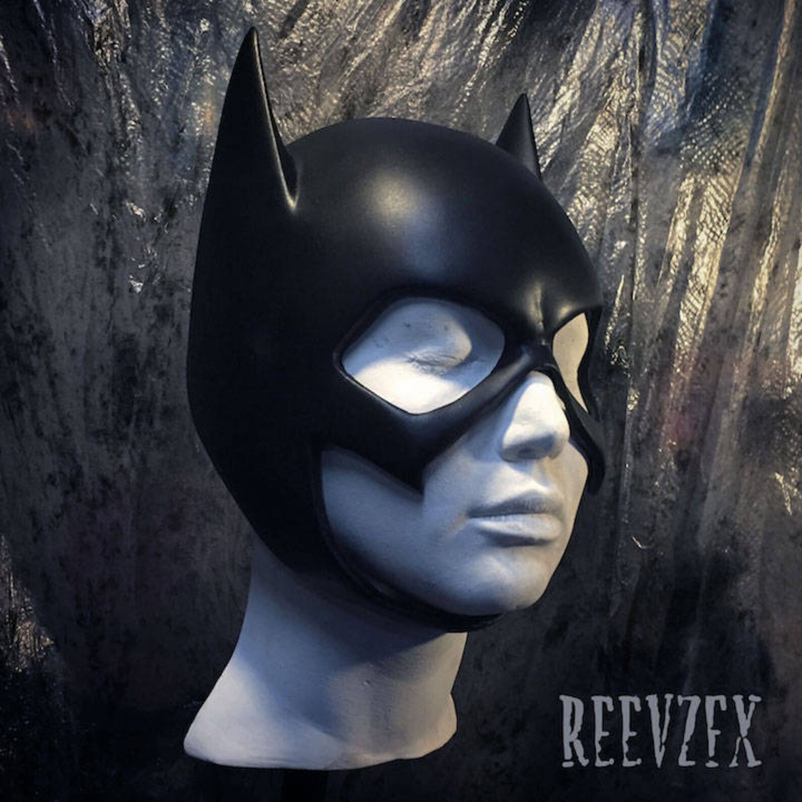 Batgirl Rubber Cowl Mask Prop Costume Cosplay - Etsy