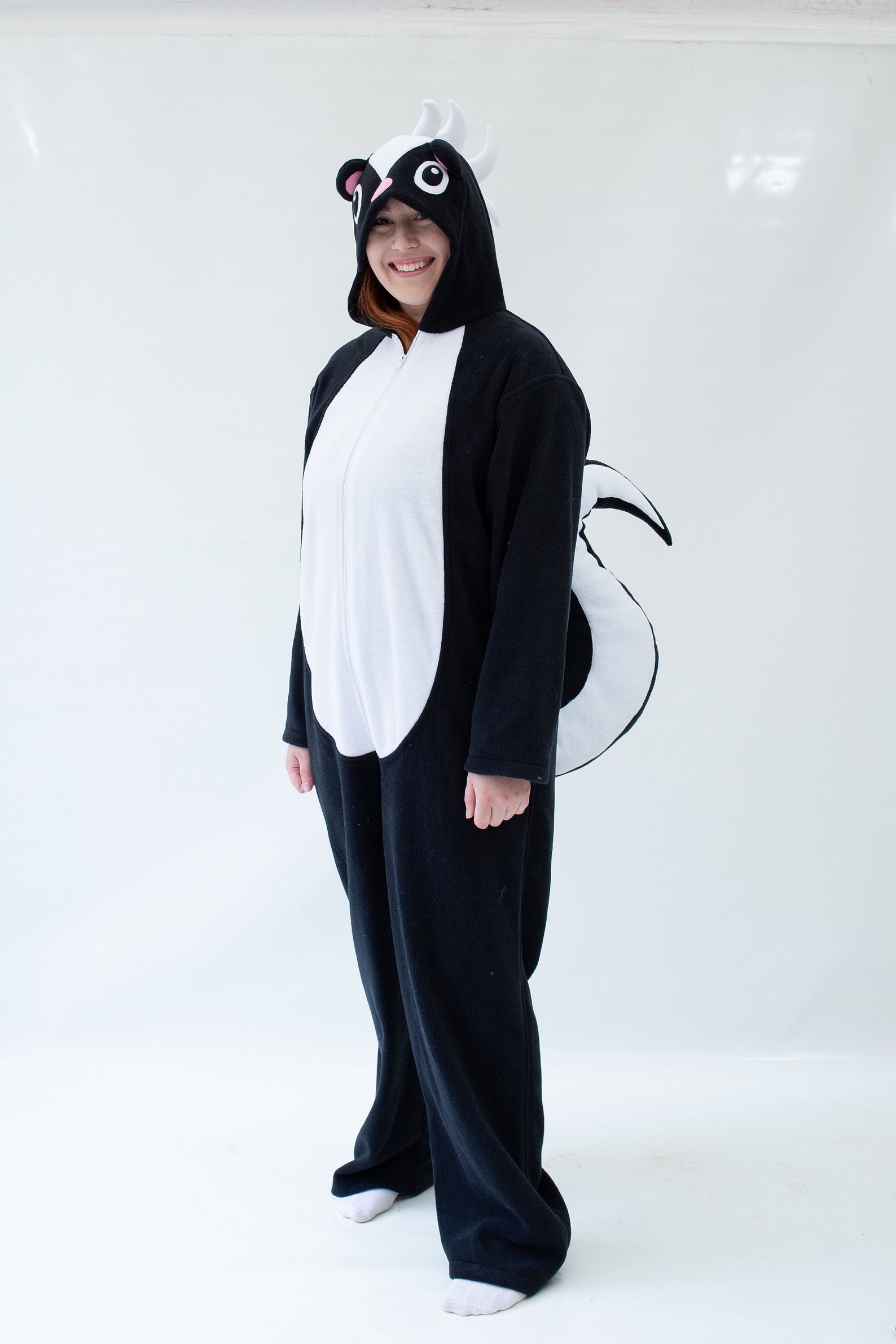 Skunk Onesie/adult Skunk Costume/ Skunk Cosplay/skunk - Etsy