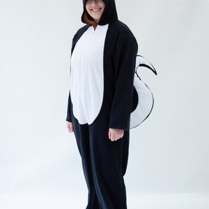 Skunk Onesie/adult Skunk Costume/ Skunk Cosplay/skunk Halloween Costume ...