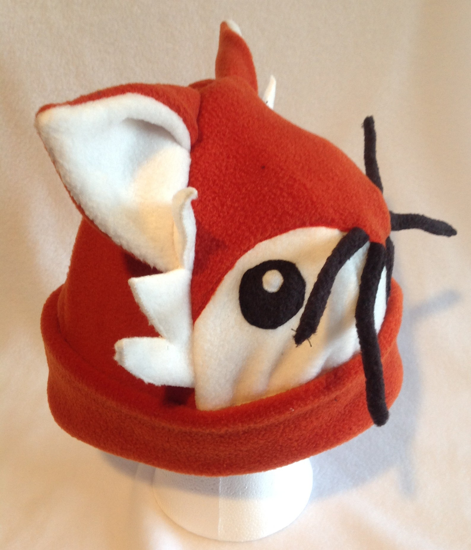 Fox Beanie/fox Hat/fox Gift/fox Party/ Forest Creature/fox - Etsy
