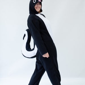 Skunk Onesie/adult Skunk Costume/ Skunk Cosplay/skunk Halloween Costume ...