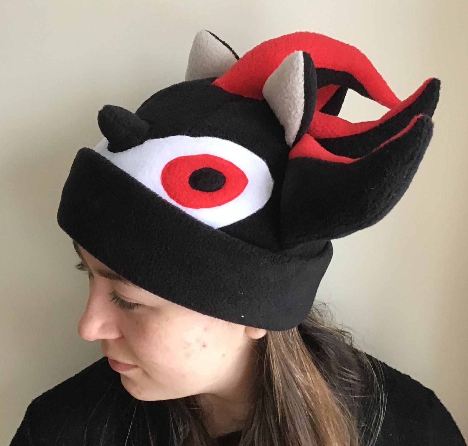 Shadow Sonic Beanie/sonic the Hedgehog Beanie/sonic Shadow | Etsy Ireland