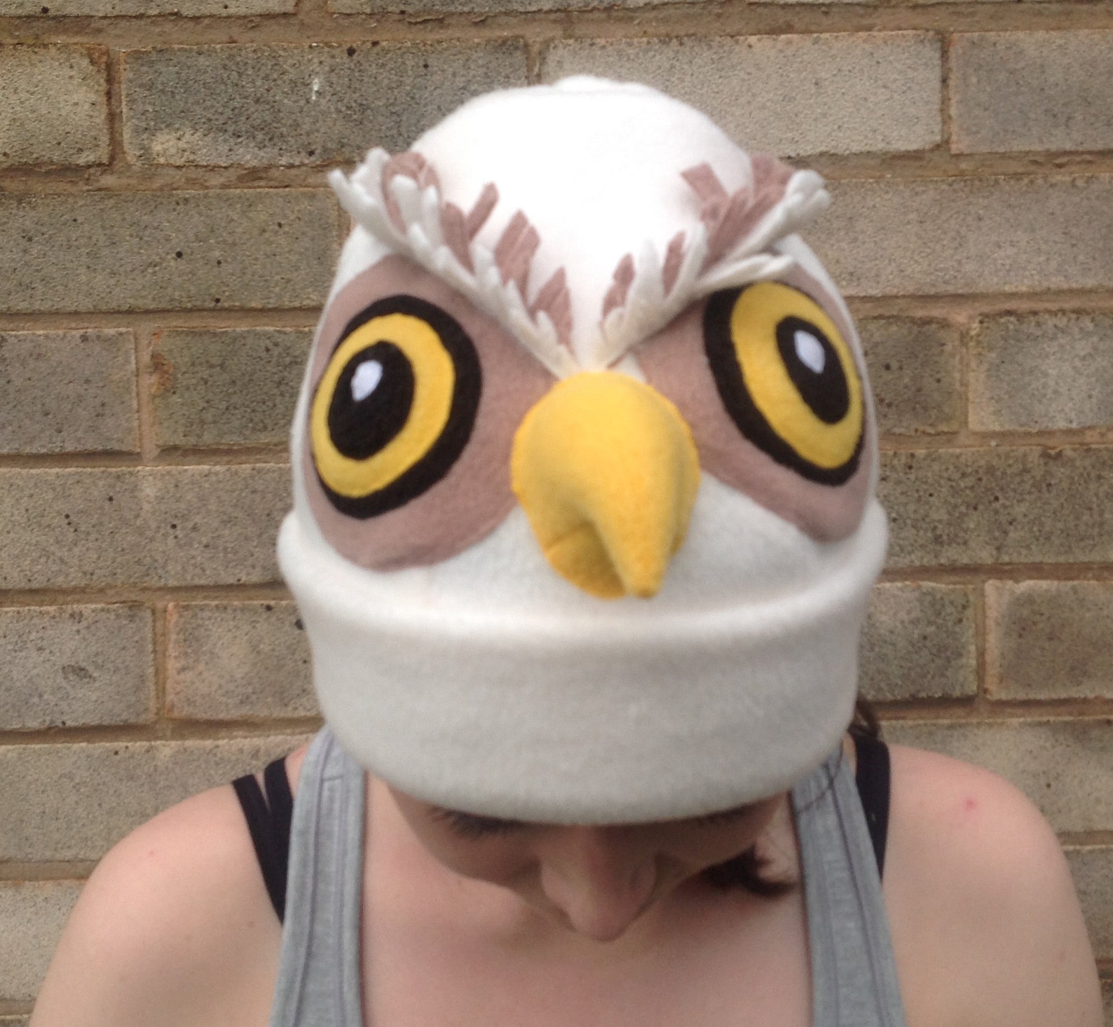 Owl Beanie/ Owl Hat/ Owl Gift/owl Party/ Forest Creature/ Bird - Etsy UK
