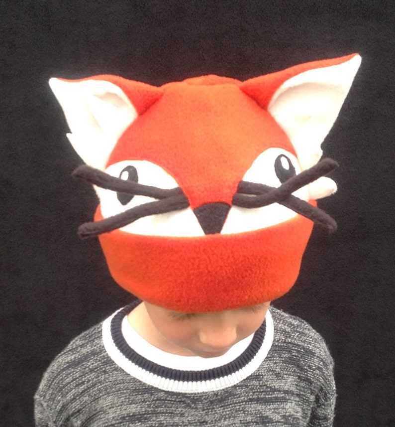 Fox beanie/fox hat/fox gift/fox party/ forest creature/fox | Etsy