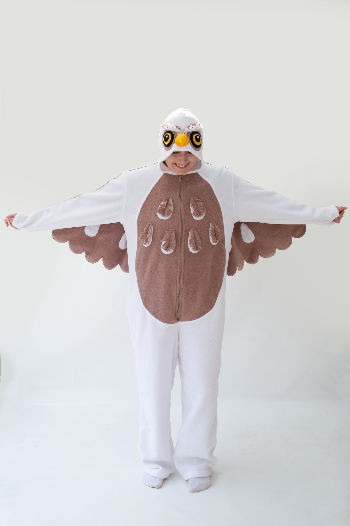 Owl Onesie/adult Owl Gift/ Owl Party/owl Kigurumi/ Owl - Etsy UK