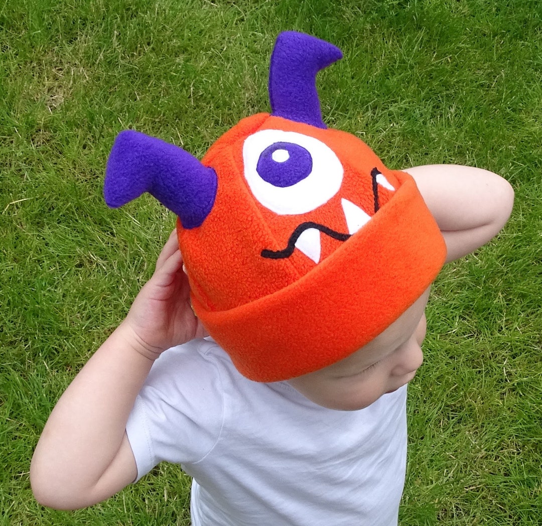 Monster Beanie/monster Hat/ Monster Costume/christmas Hat/ /monster ...