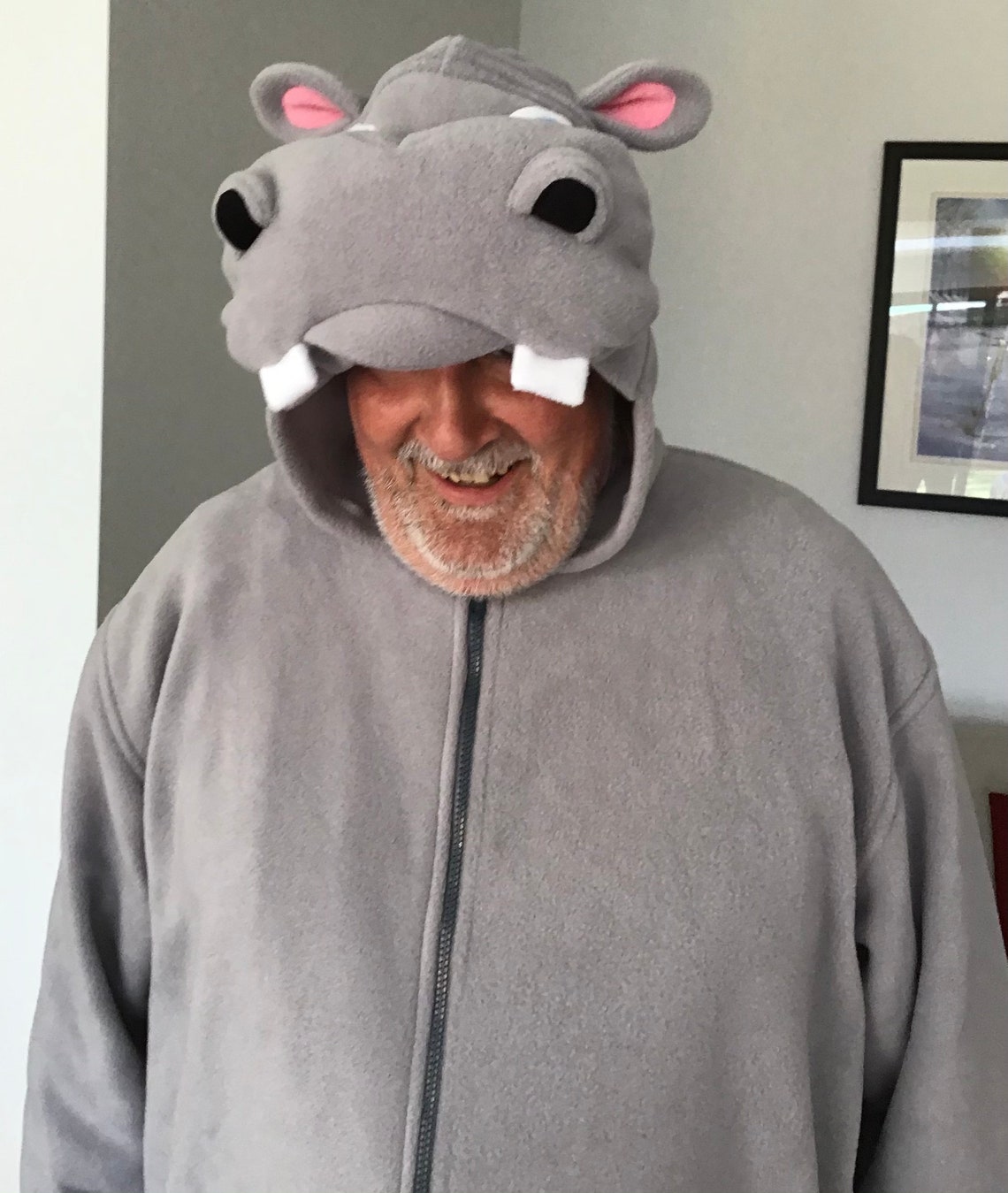 Hippo Onesie/hippopotamus Costume/adult Hippo/hippo Cosplay/gloria ...