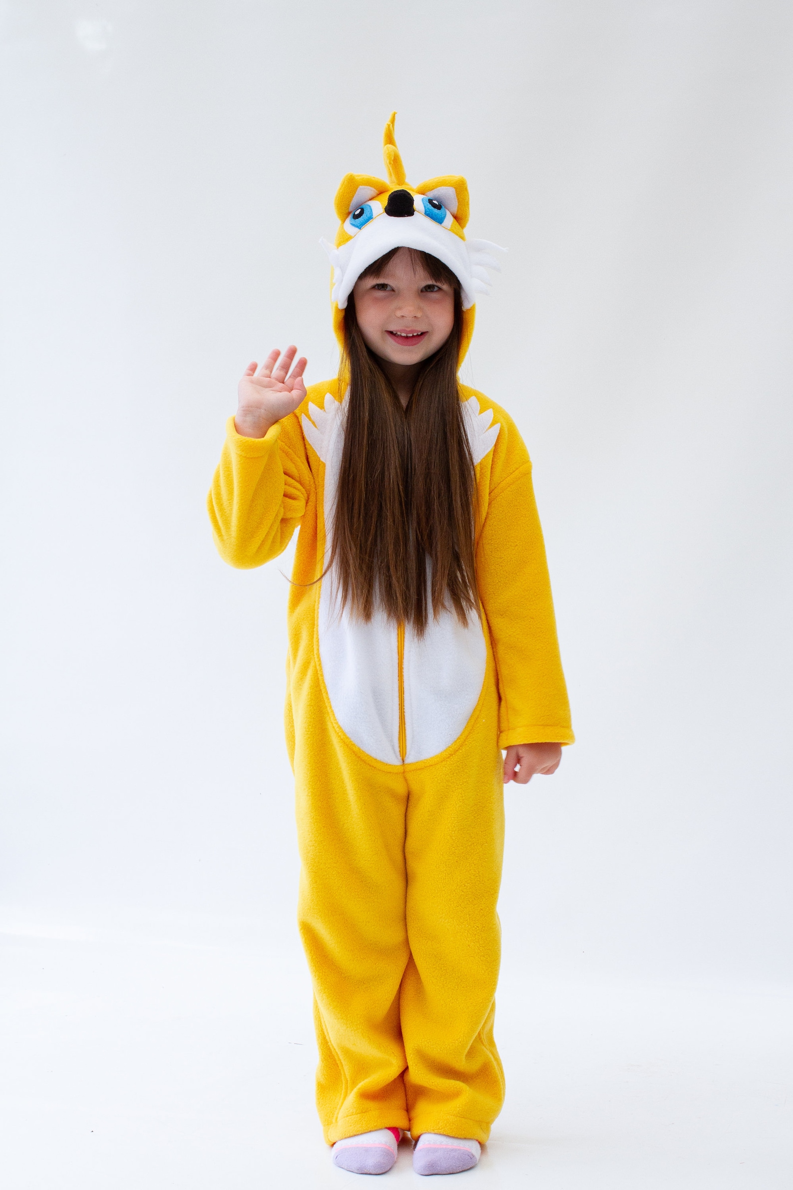 Sonic Tails Onesie Age 1-7 /tails Gift/sonic / Children's - Etsy