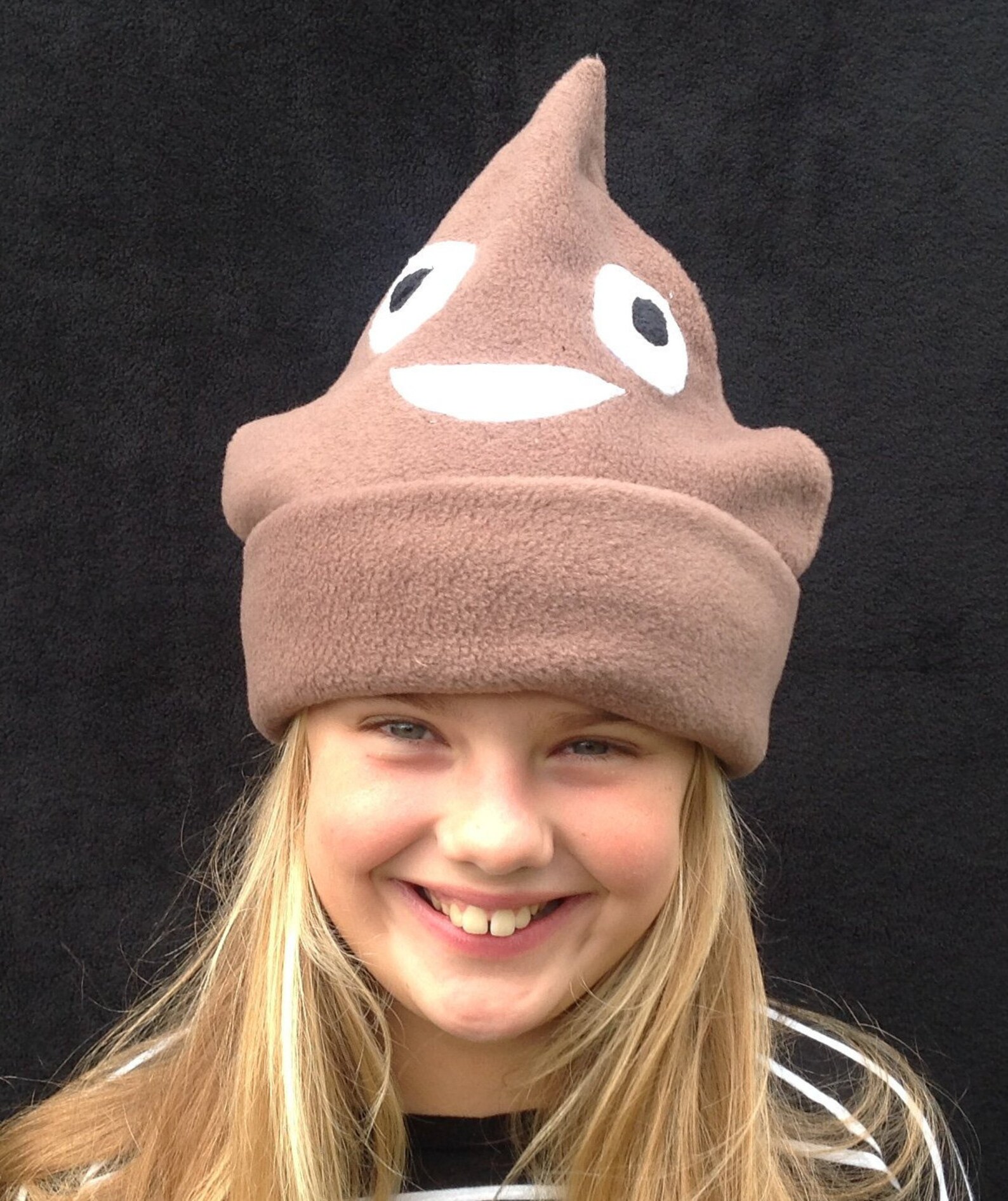 Poop Emoji Hat/poop Emoji Beanie/poo Emoji Gift/ Poo Emoji/ Poop Emoji ...
