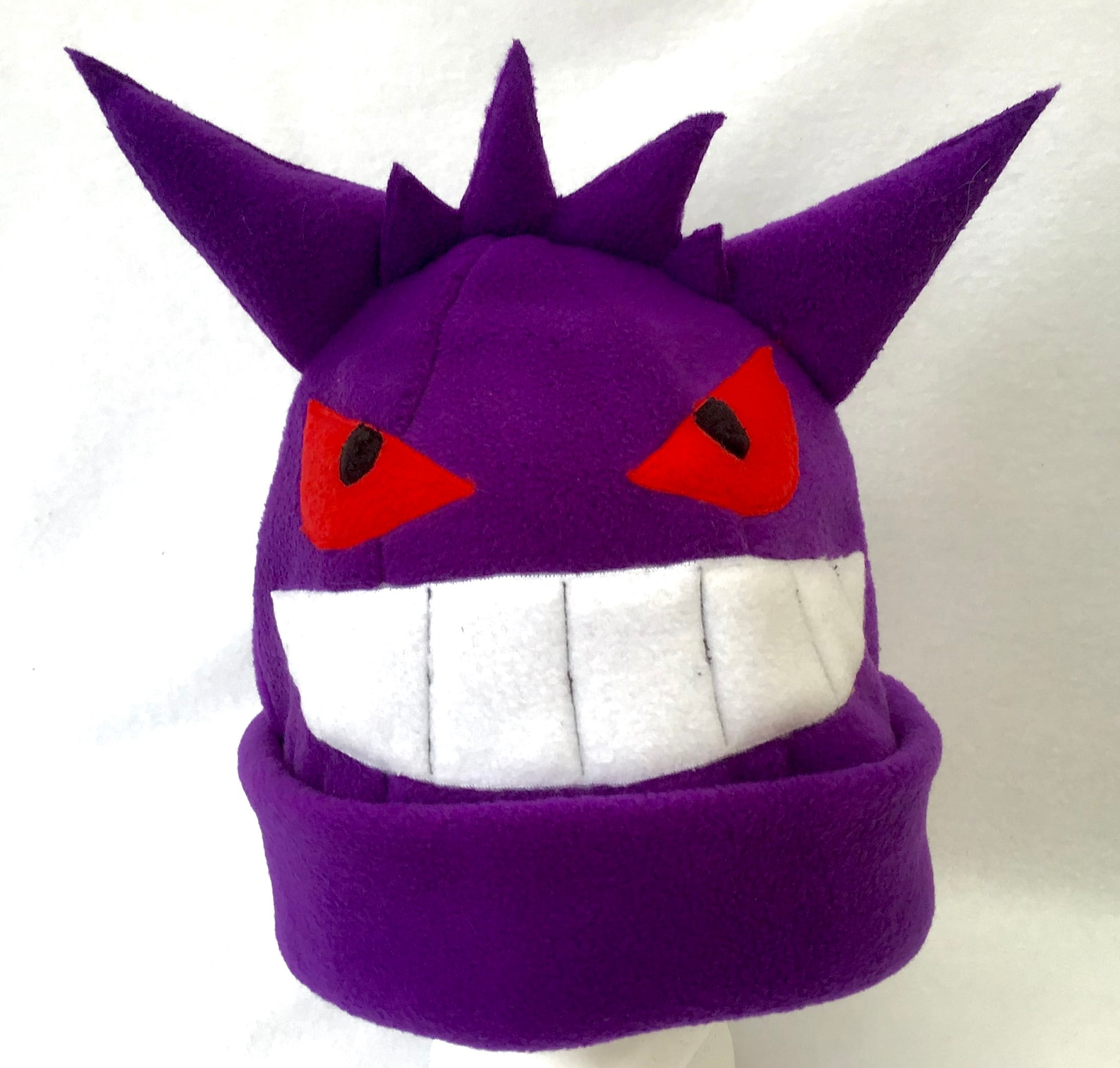 Gengar Beanie/pokemon Beanie /gengar Hat /pokémon Gift /gengar - Etsy
