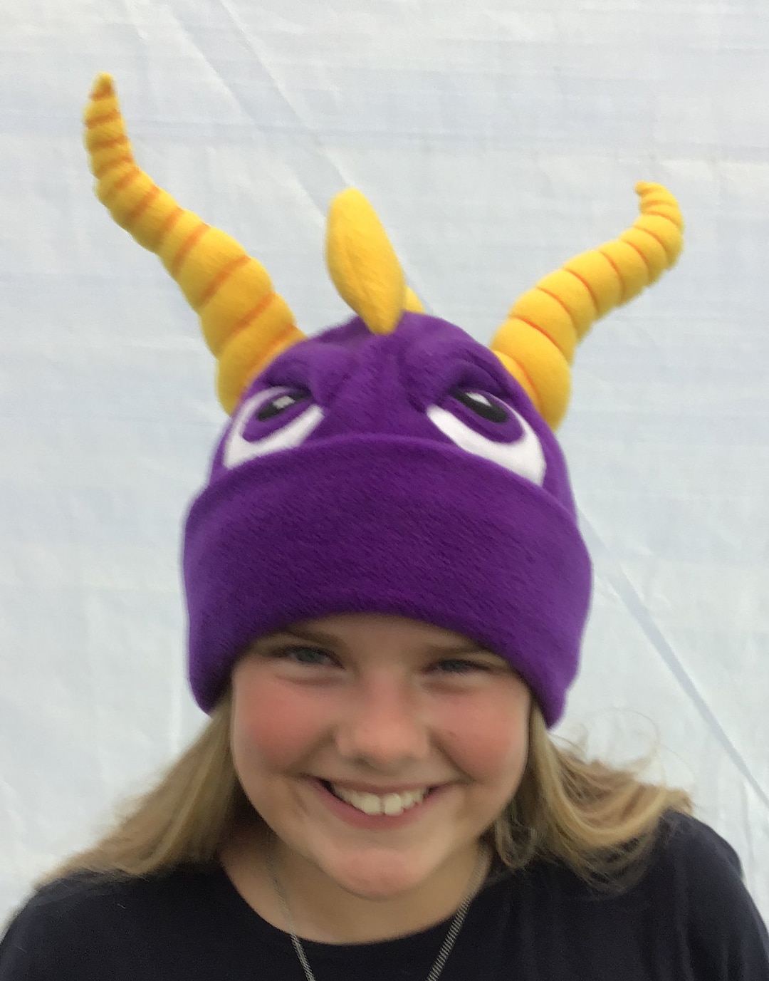 Spyro Dragon Beanie/dragon Hat/spyro Cosplay/spyro/spyro Costume - Etsy UK