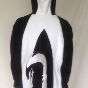 Skunk Onesie/adult Skunk Costume/ Skunk Cosplay/skunk Halloween Costume ...