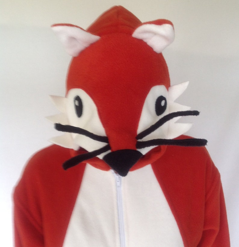 Fabulous frisky frolicking fox onesie/ fox kigurumi/ fox | Etsy