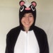 Skunk Onesie/adult Skunk Costume/ Skunk Cosplay/skunk Halloween Costume ...