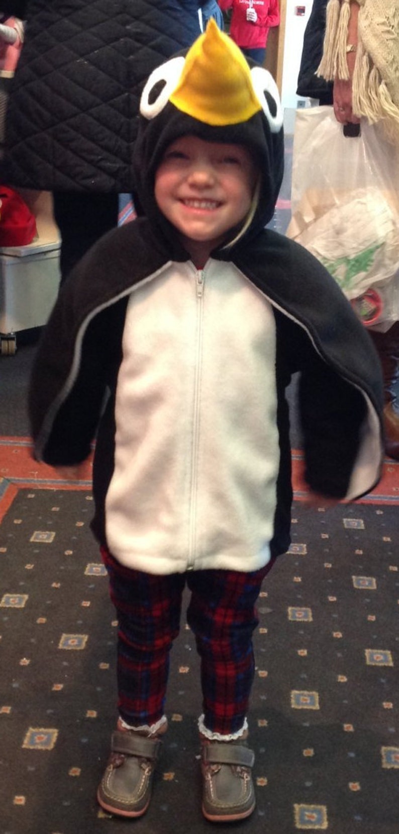 Penguin Jacket Penguin Hoodie Penguin Zip up Penguin - Etsy