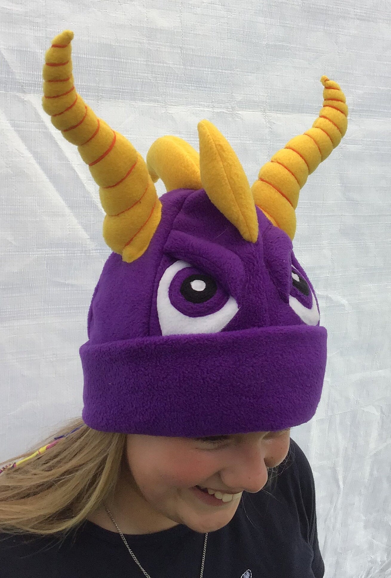 Spyro Dragon Beanie/dragon Hat/spyro Cosplay/spyro/spyro - Etsy UK