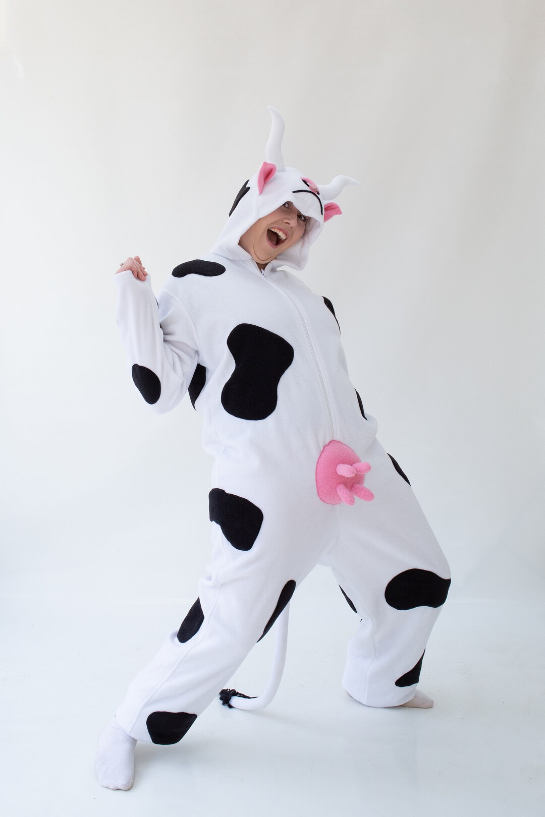 Cow Onesie/cow Kigurumi/cow Clothing/cow Party/cow Cosplay/cow - Etsy