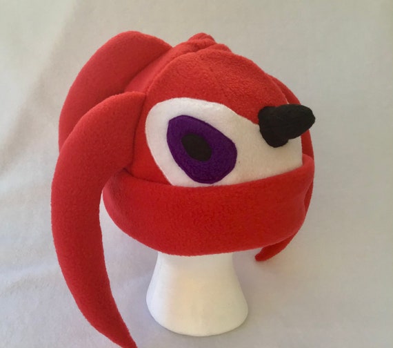 Knuckles Beanie/knuckles Clothing/knuckles Hat/sonic the | Etsy