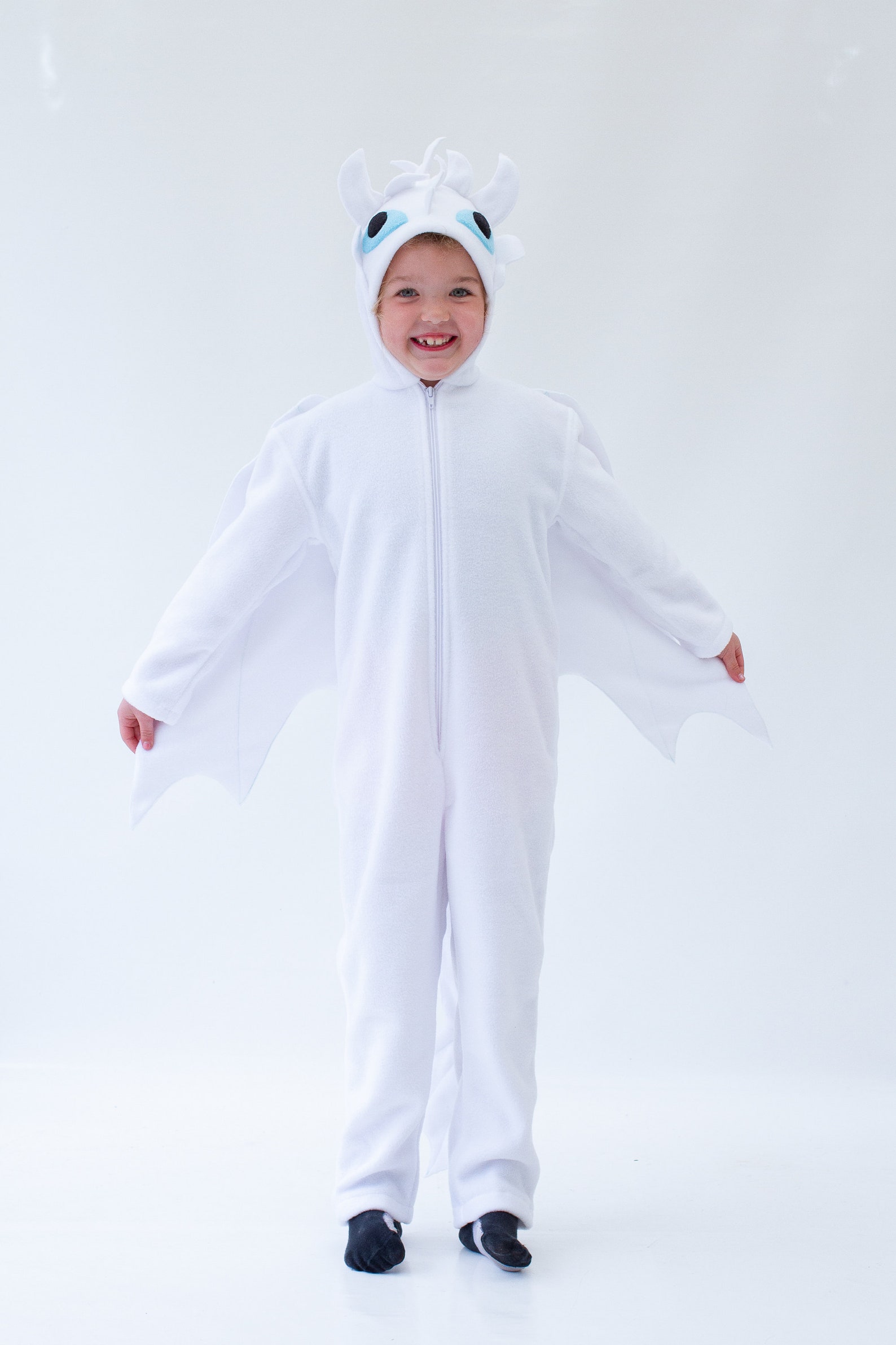 Light Fury Costume/ Light Fury Onesie/ Dragon Kigurumi/ Dragon - Etsy UK