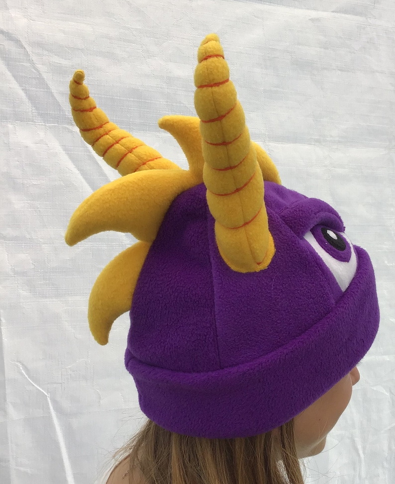 Spyro Dragon Beanie/dragon Hat/spyro Cosplay/spyro/spyro - Etsy UK